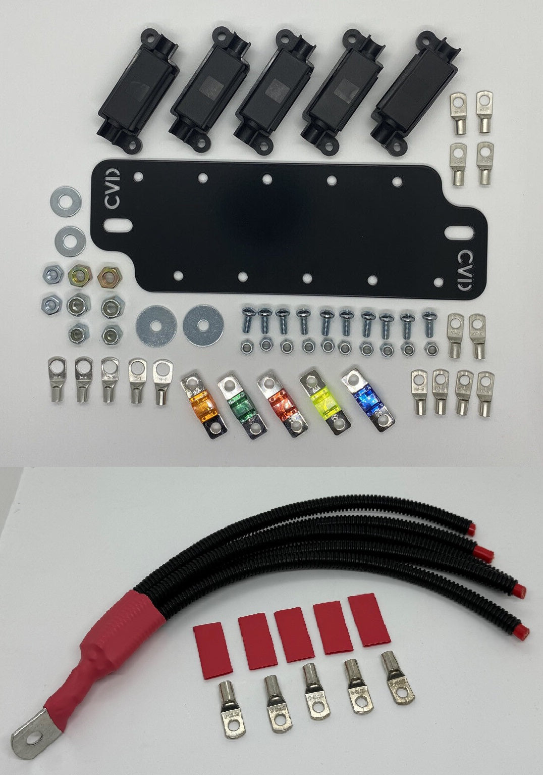 5 Way - 70 Series Start Battery Midi Fuse Plate Kits – Complete Vehicle ...
