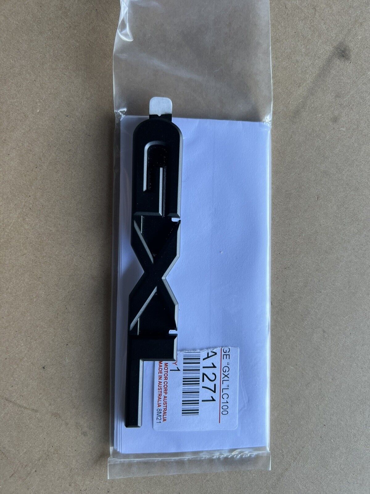 Toyota Landcruiser 200 Series - GXL Badge Matte Black – Complete ...